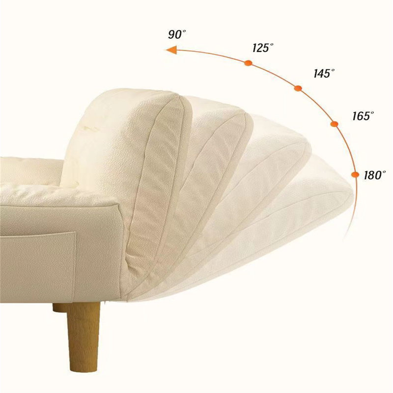 Small double fabric chair bed store